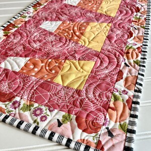 PDF Candy Corn Table Runner, Halloween Quilted Table Decor and Pillow ...