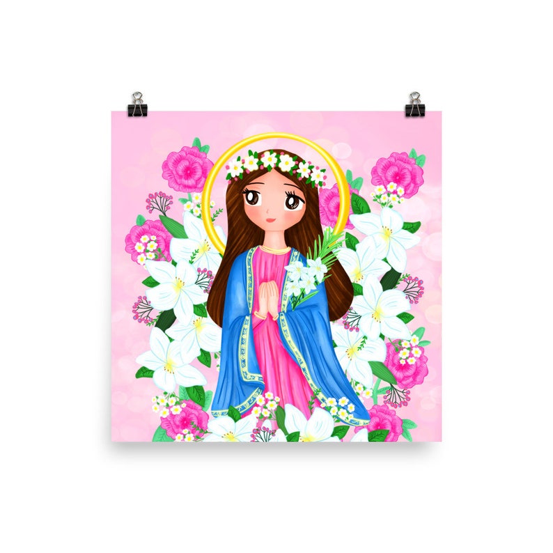 St. Maria Goretti Photo Paper Poster | Etsy