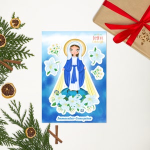 Immaculate Conception Sticker Sheet - Etsy