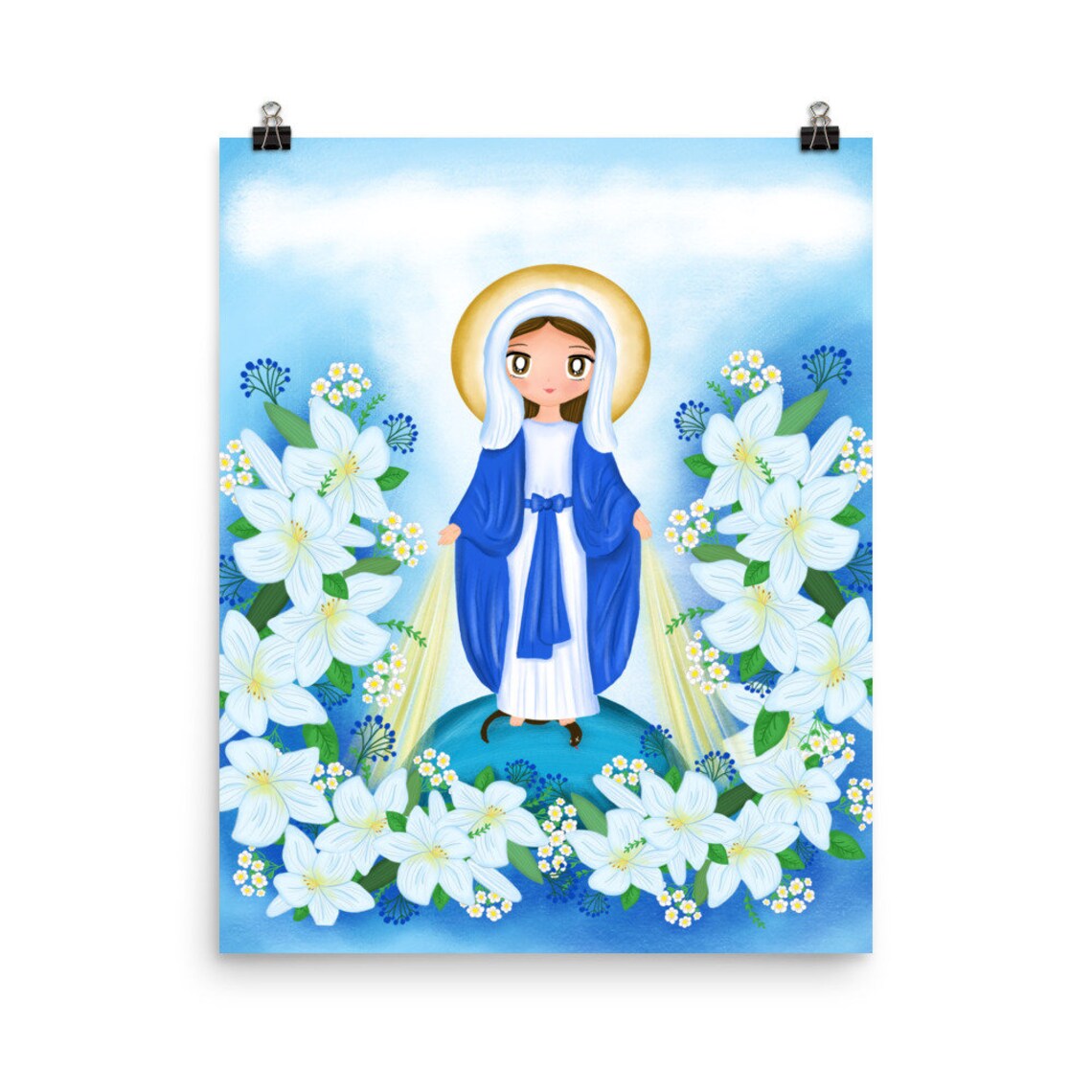 Immaculate Conception Poster - Etsy