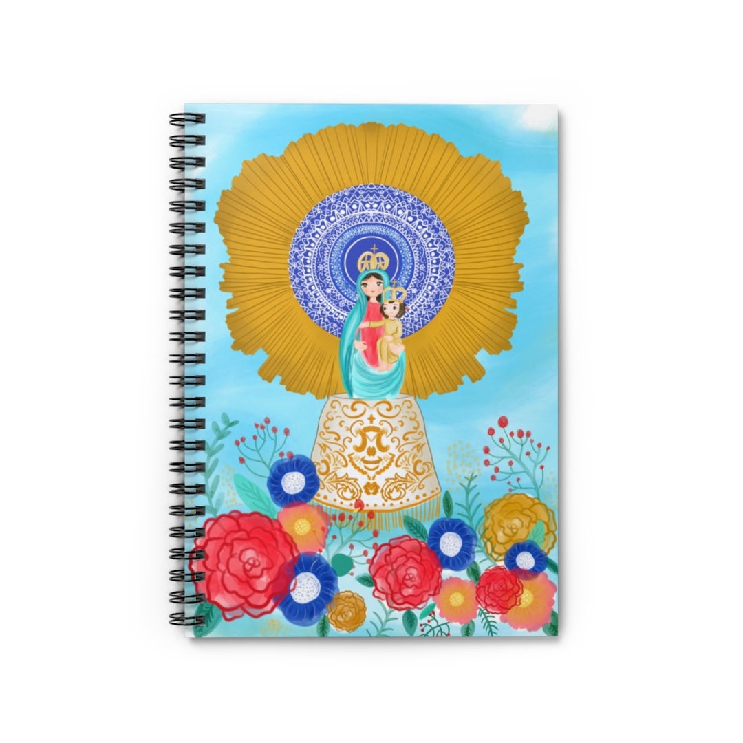 Our Lady of the Pillar Spiral Notebook - Ruled Line - Etsy