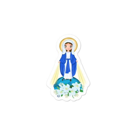 Immaculate Conception stickers | Etsy