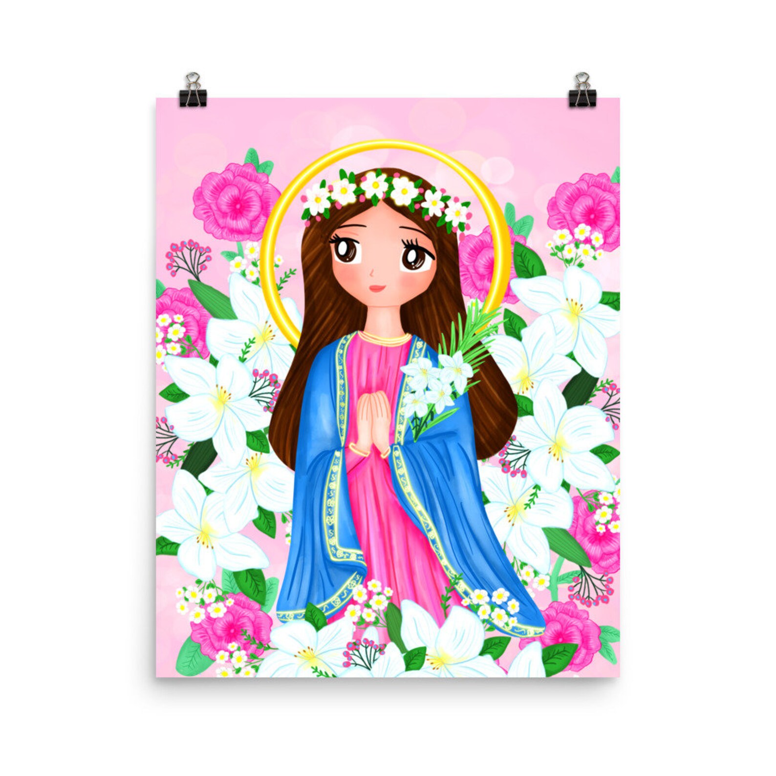 St. Maria Goretti Photo Paper Poster | Etsy