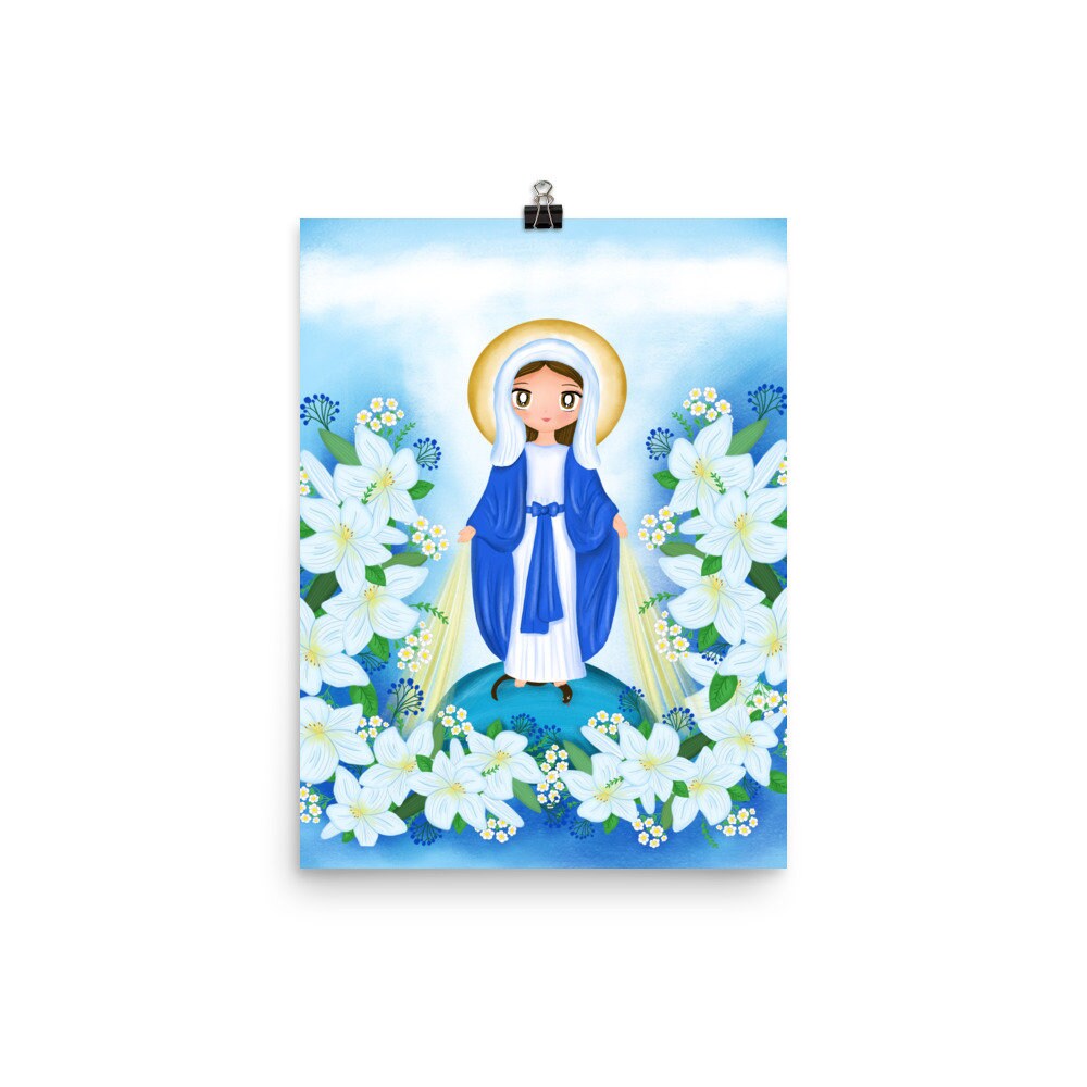 Immaculate Conception Poster - Etsy Australia
