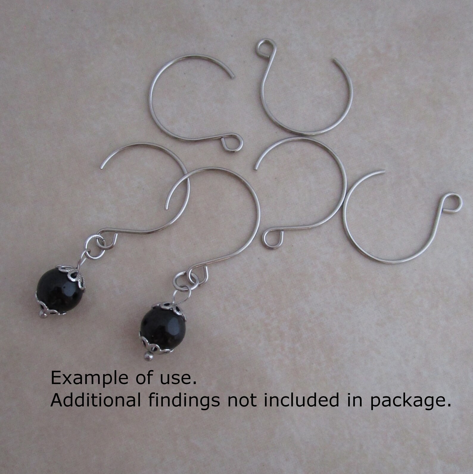 Stainless Steel Earring Hoop Hooks 21 Gauge Hypoallergenic 304 - Etsy