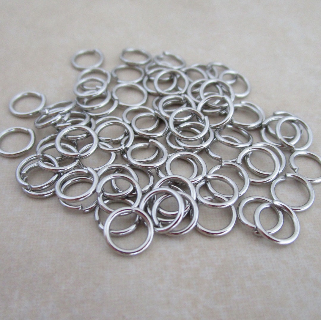 6mm Jump Rings 20 Gauge Hypoallergenic Stainless Steel Open - Etsy