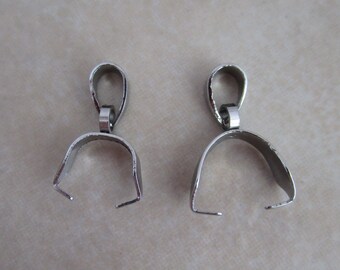 20pcs of 5x17mm Surgical Stainless Steel Pinch Bail Connector - Etsy