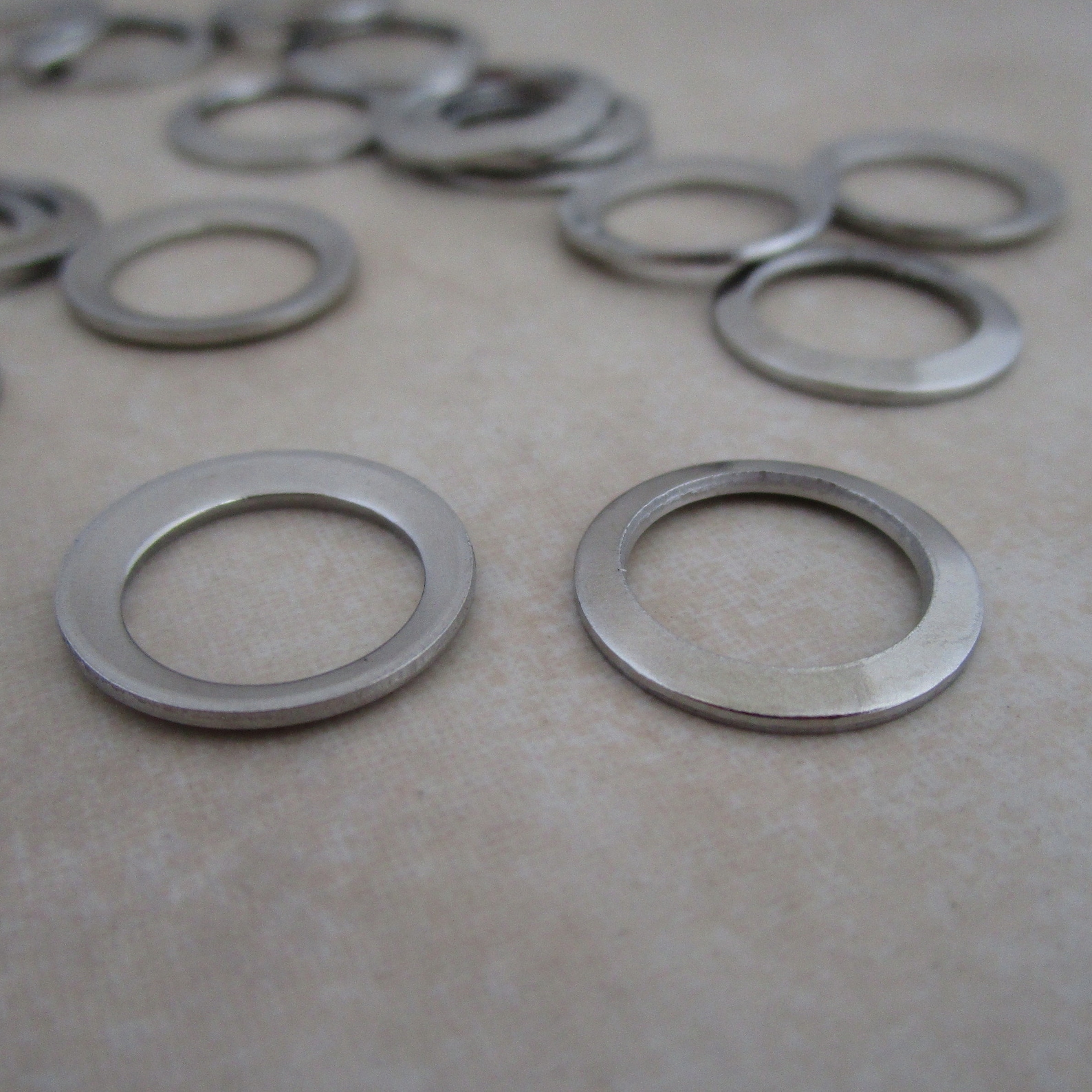 Stainless Steel 15mm Round Circle Links Connectors - Etsy