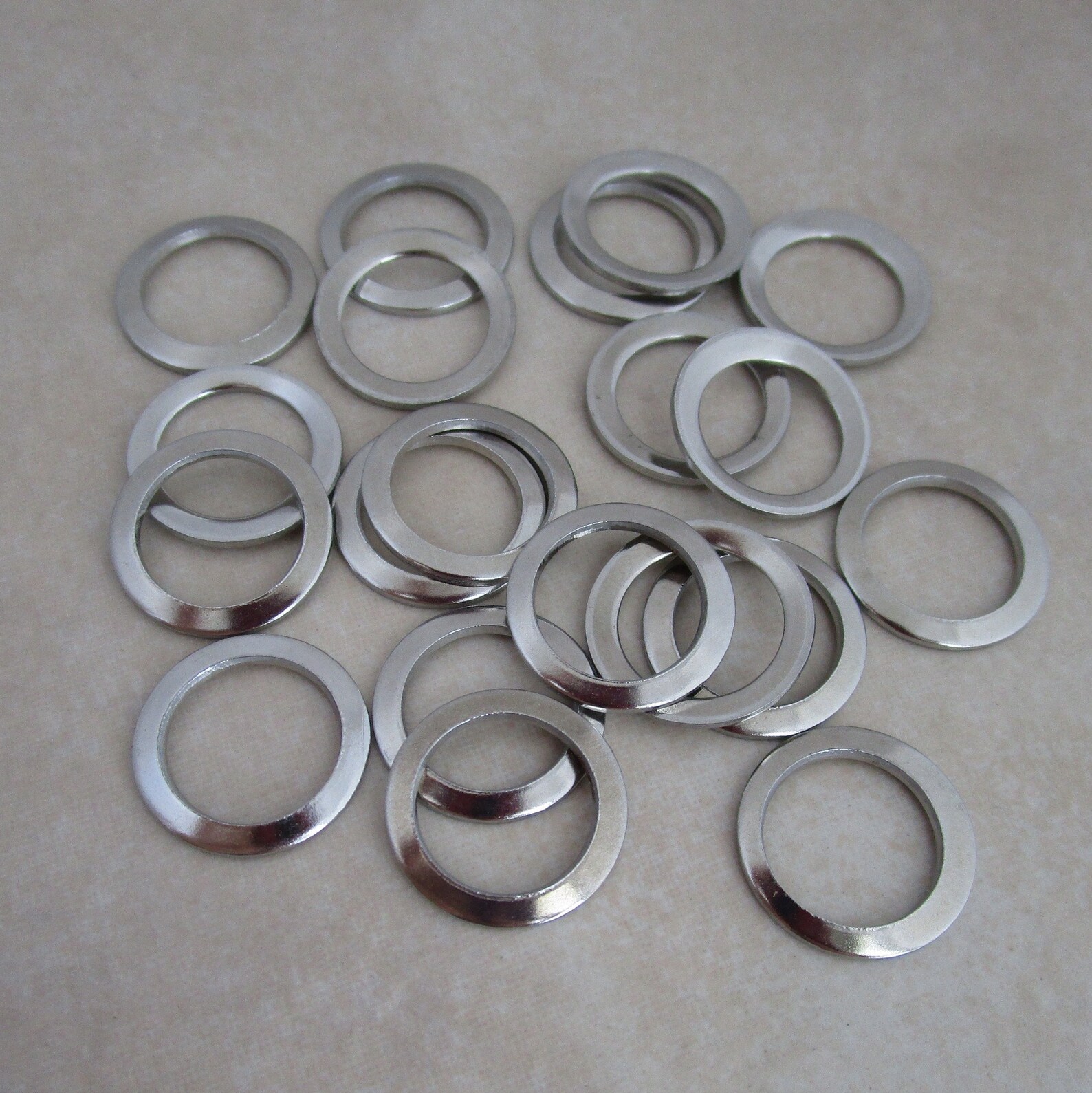 Stainless Steel 15mm Round Circle Links Connectors - Etsy