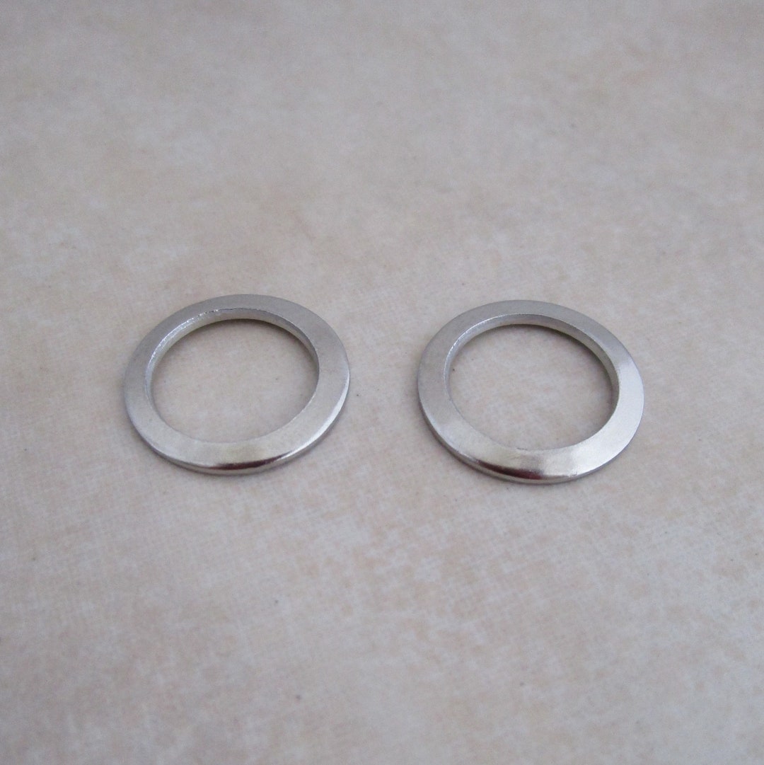 Stainless Steel 15mm Round Circle Links Connectors - Etsy