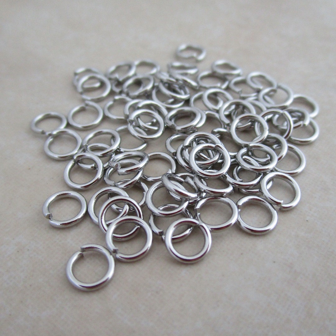 5mm Jump Rings 20 Gauge Stainless Steel Open Hypoallergenic - Etsy
