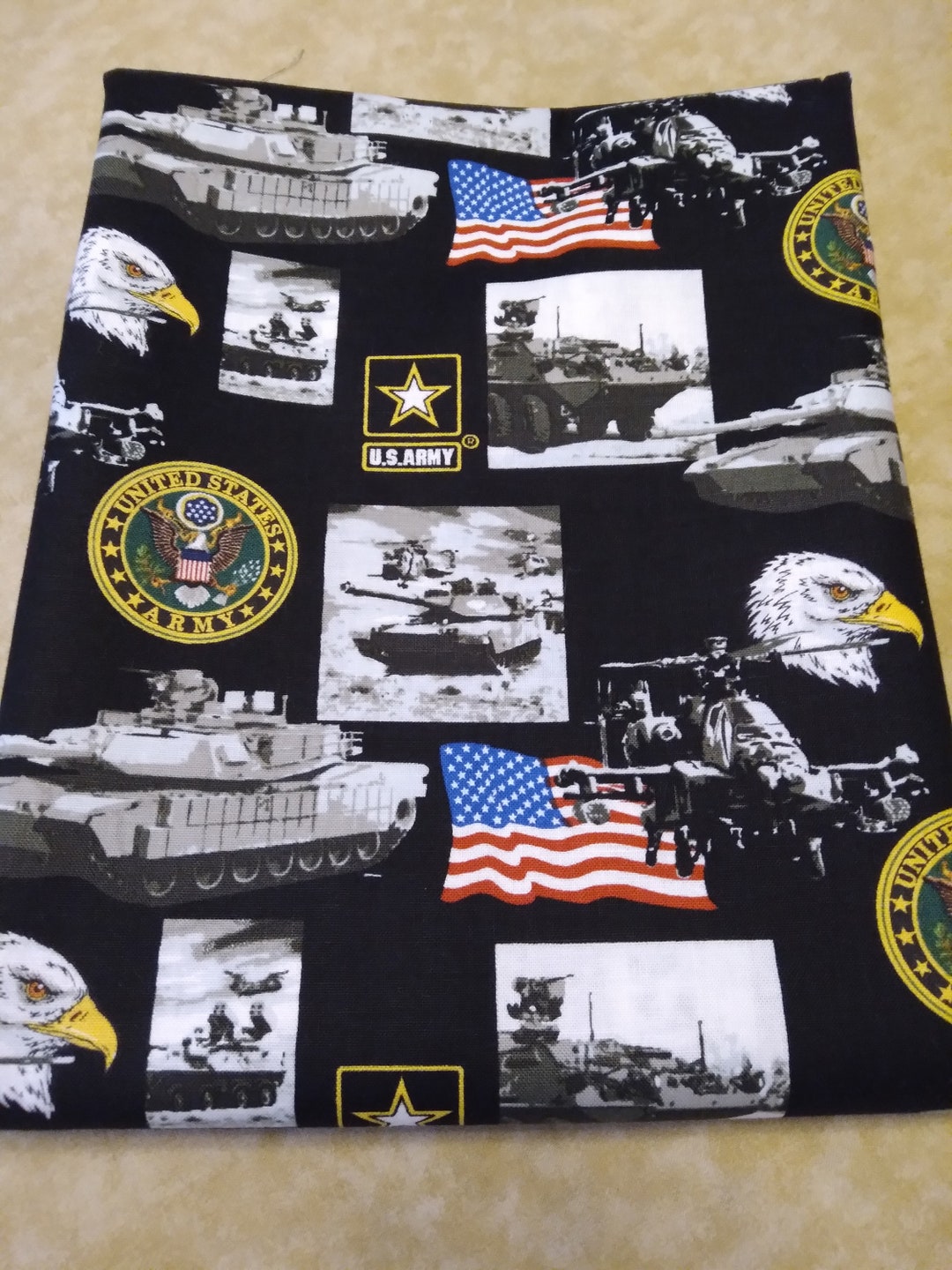 US Army, Military Fabric, Patriotic Material - Etsy
