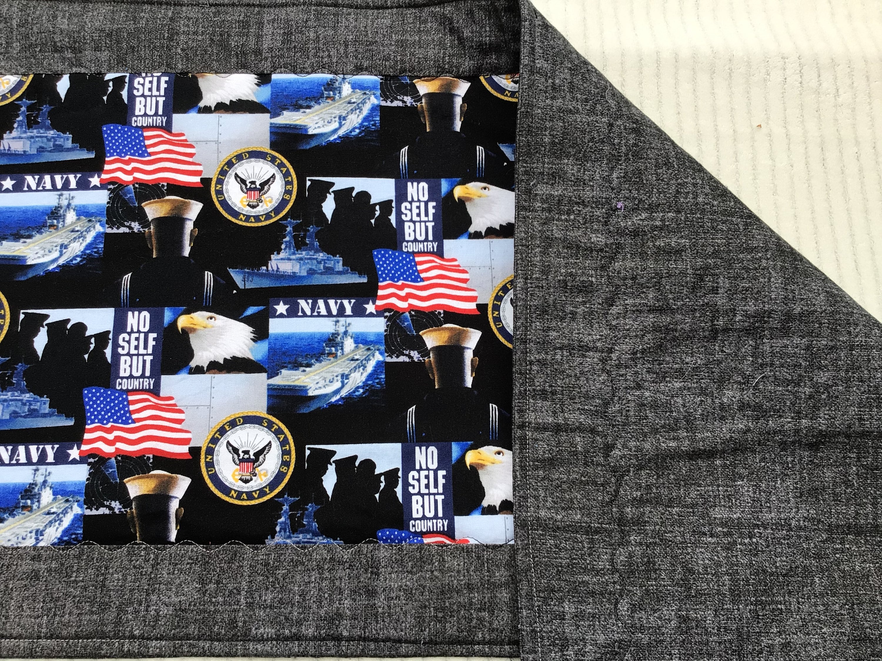 U.S. Navy Runner Quilted - Etsy