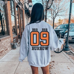 Joe Brr Cincinnati Football Sweatshirt, Burrow Bengals Sweatshirt, Joe ...