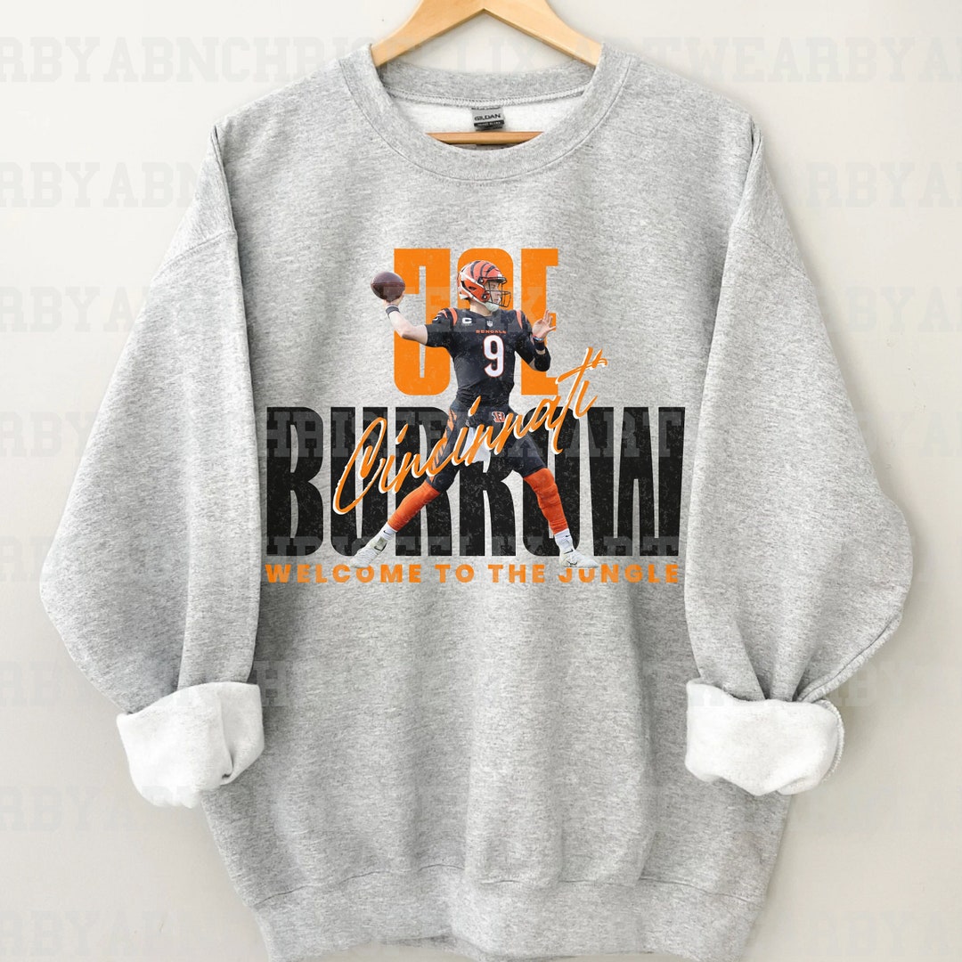Joe Burrow Sweatshirt, Burrow Crewneck, Joe Burrow Shirt, Retro ...