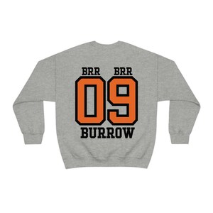 Joe Brr Cincinnati Football Sweatshirt, Burrow Bengals Sweatshirt, Joe ...
