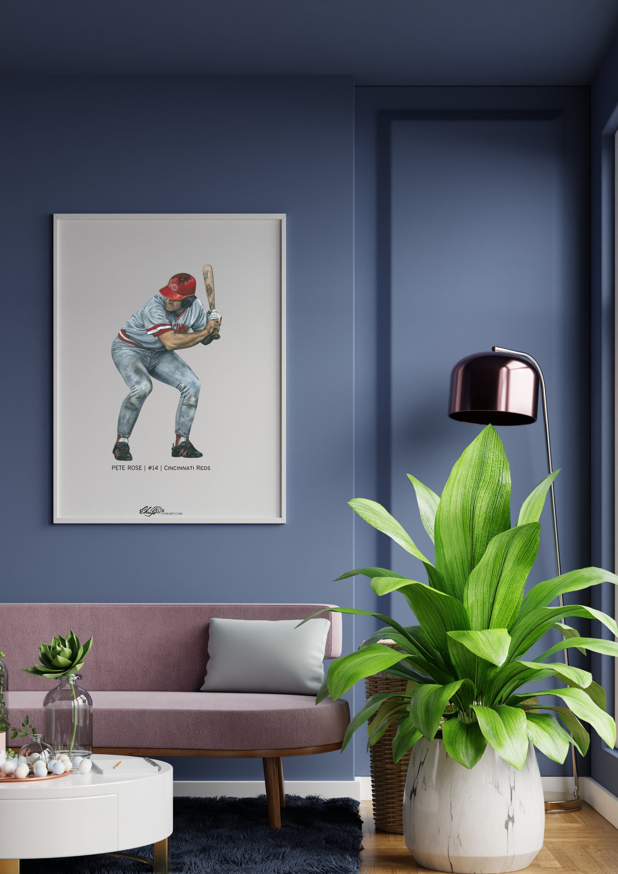 Pete Rose Art Pete Rose Poster Pete Rose Wall Art - Etsy