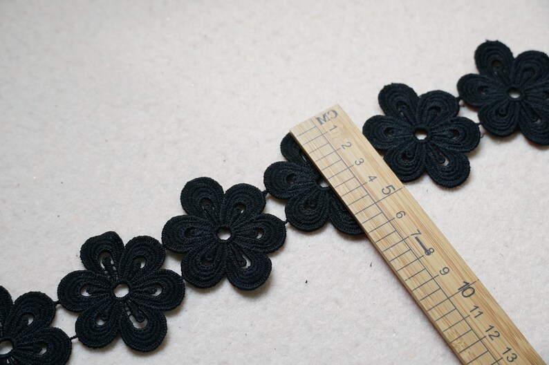 Floral Lace Trim Vintage Style Lace Wedding Floral Trim - Etsy