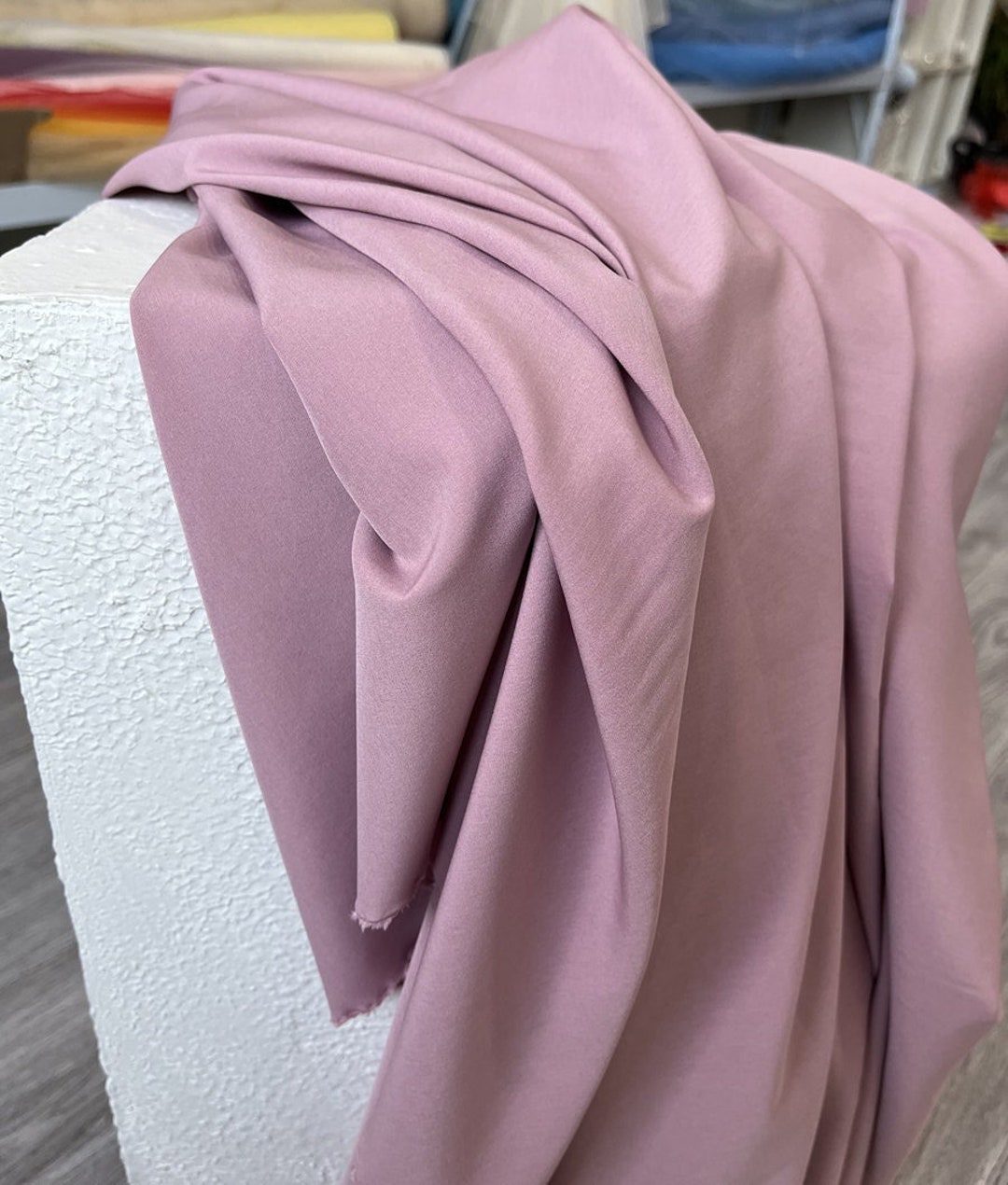 16 Colors Soft Pretty Fabric, Solid Lining Fabric, Elastic Fabric for ...