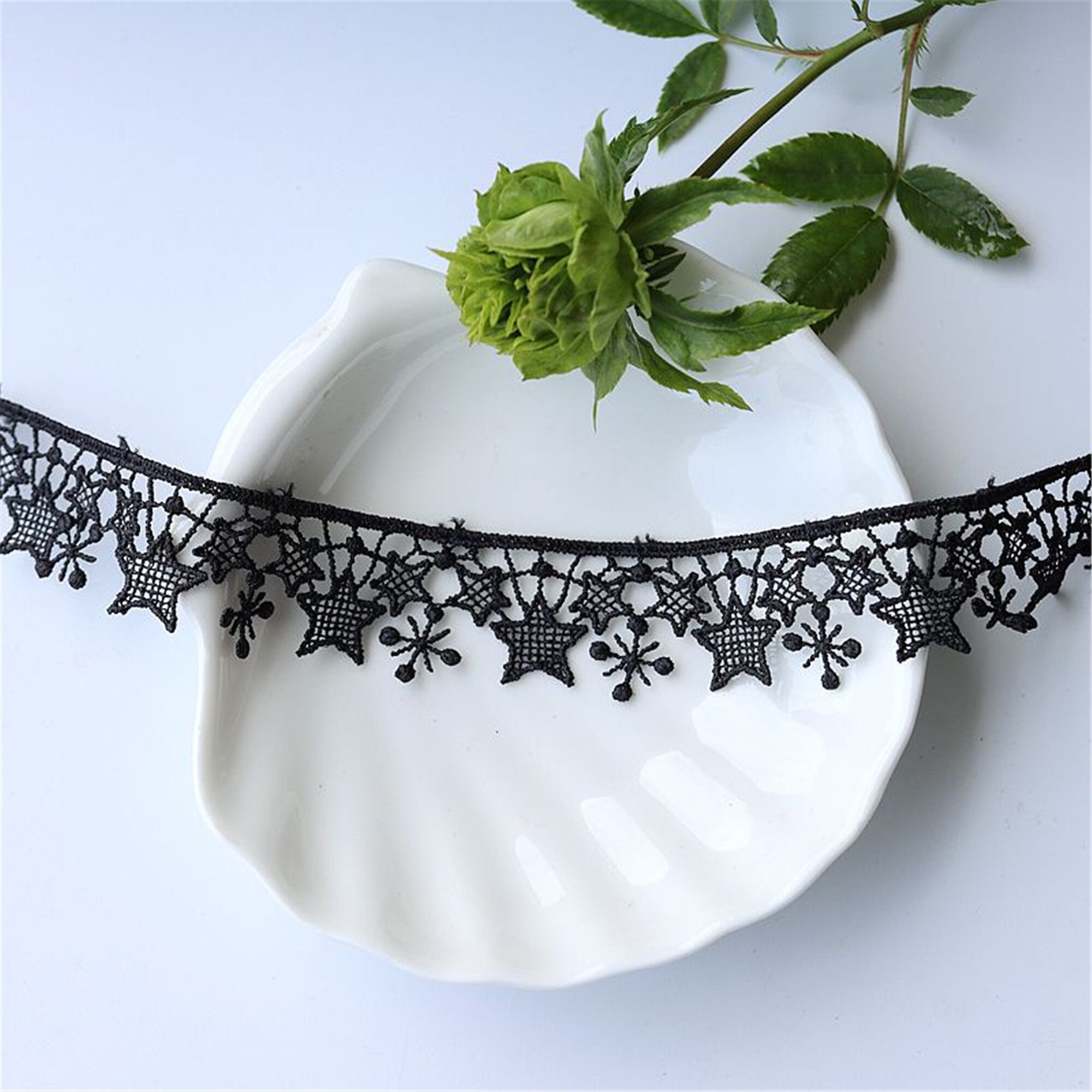 Beautiful Star Lace Trim Venice Star Lace Ribbon Trim for DIY Bridal ...