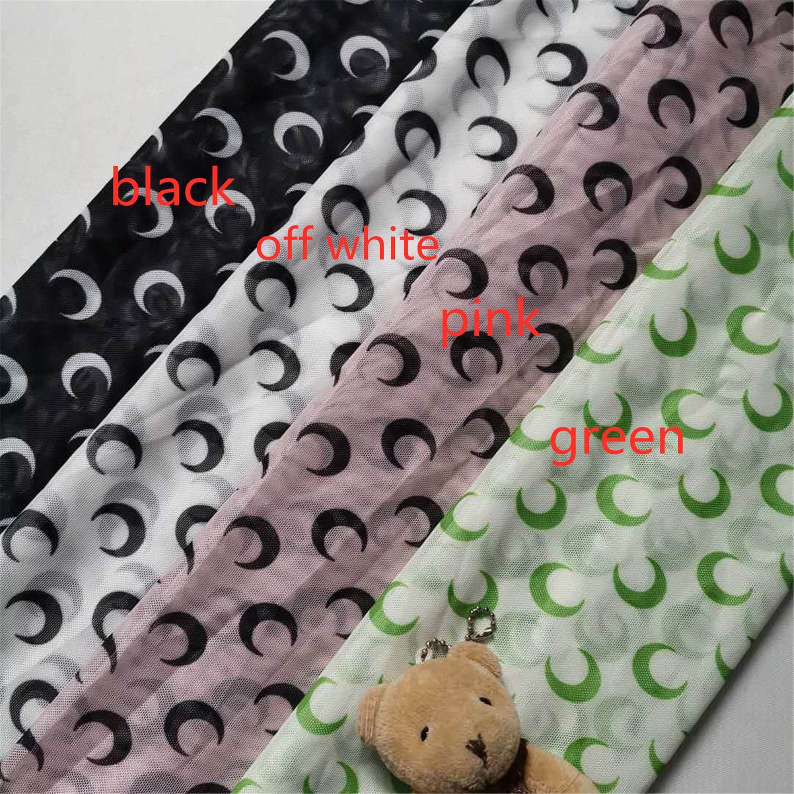 Print Moon Lace Fabric Stretch Lace Fabric 4 Way Stretch | Etsy