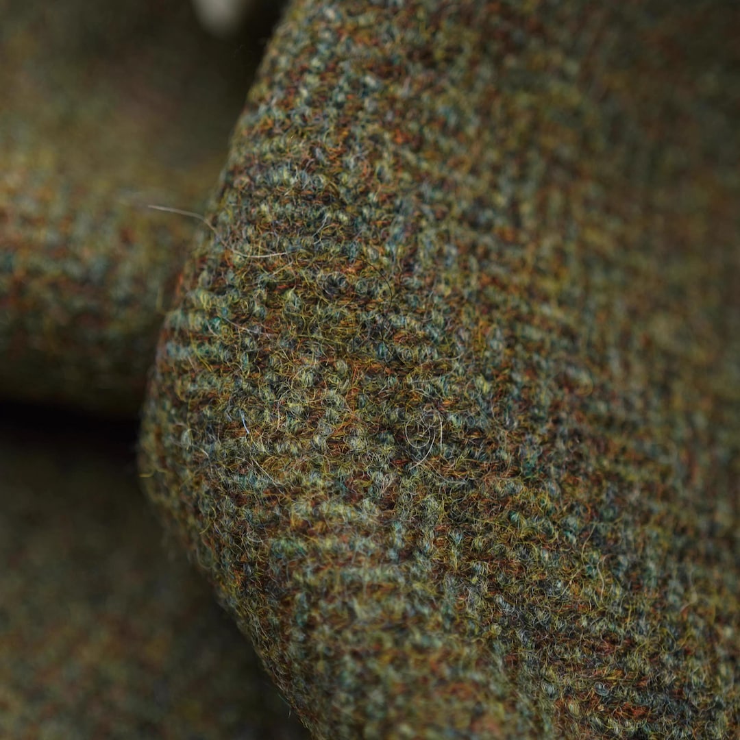 Autumn Winter Wool Fabric, Mixed Green Fabric for Coats, Overcoat ...