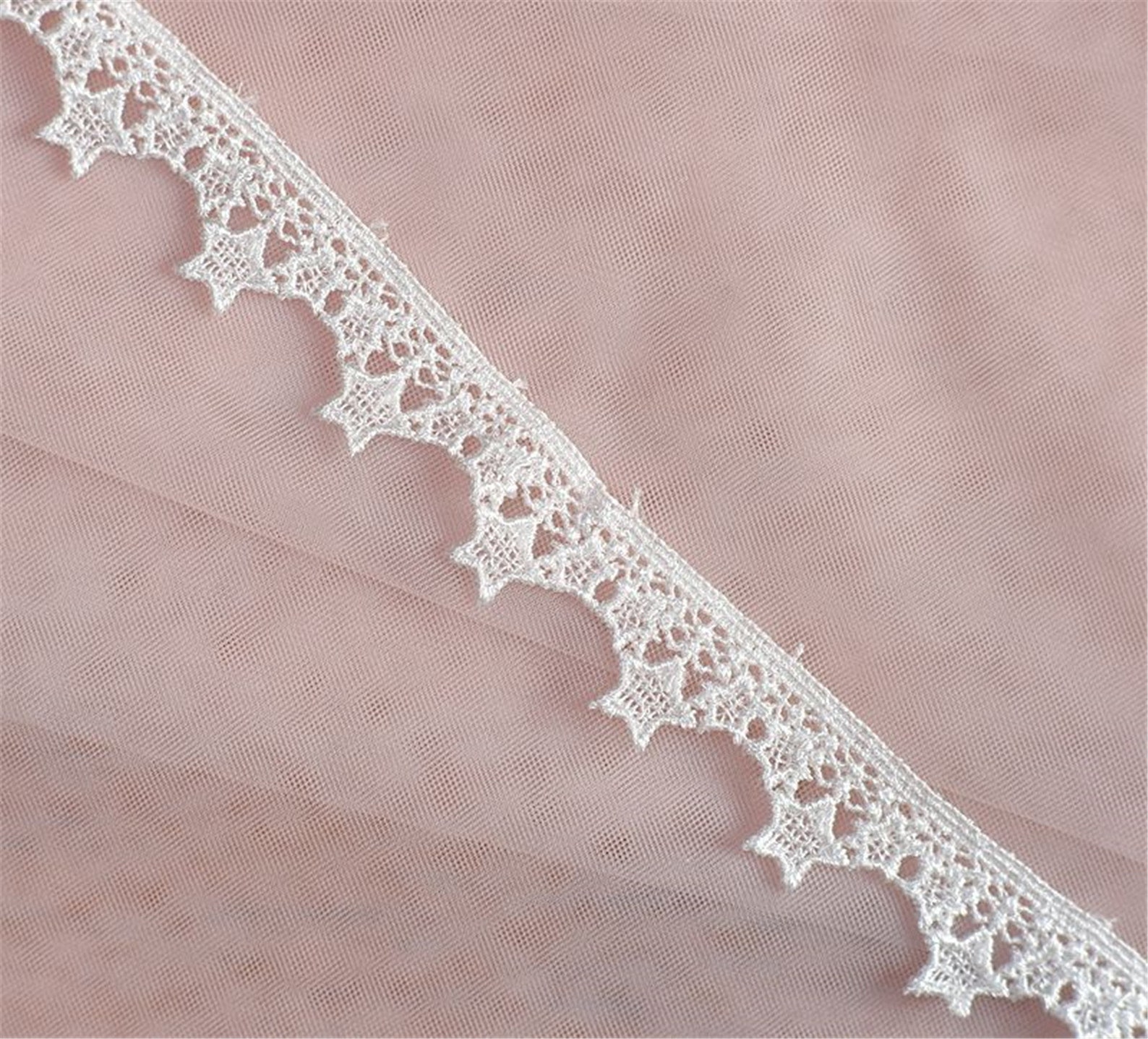 Dreamy colorful lace trim star lace trim lolita style lace | Etsy