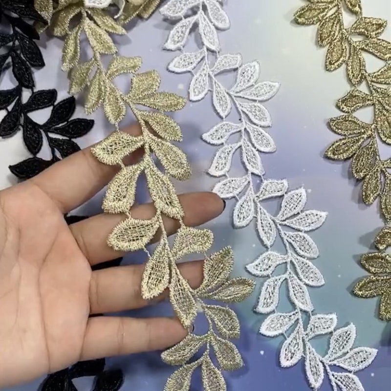 Gold Leaf Trim - Etsy