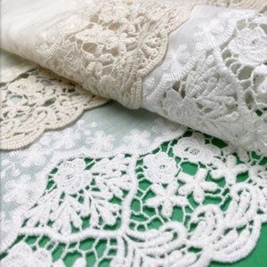 7.8 Width Cotton Lace Trim, Retro Cotton Lace, Embroidery Cotton Lace ...