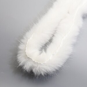 3 Colors, Soft Fluffy Trim, Solid Color Trim for Neckline, Cuffs, Bag ...