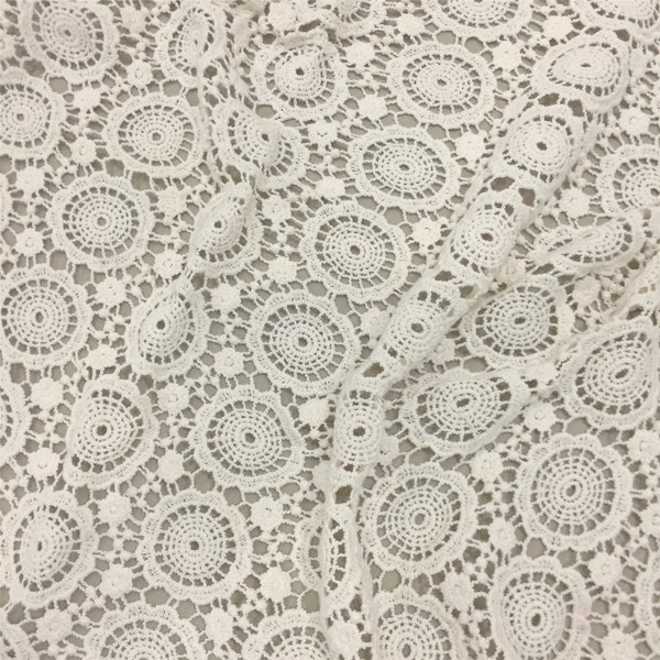Cotton Lace Fabric - Etsy
