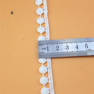 13 Yards Lace Trim, off White Lace Trim, Narrow Lace, Crochet Lace Trim ...