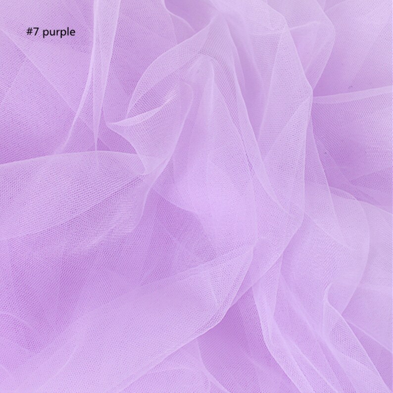 Soft Tulle Fabric 63 Wide Netting Tulle Fabric for | Etsy