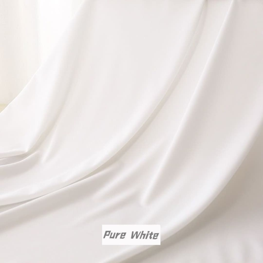 24 Colors Solid Soft Lining Fabric, Garments Lining Fabric, Non-elastic ...