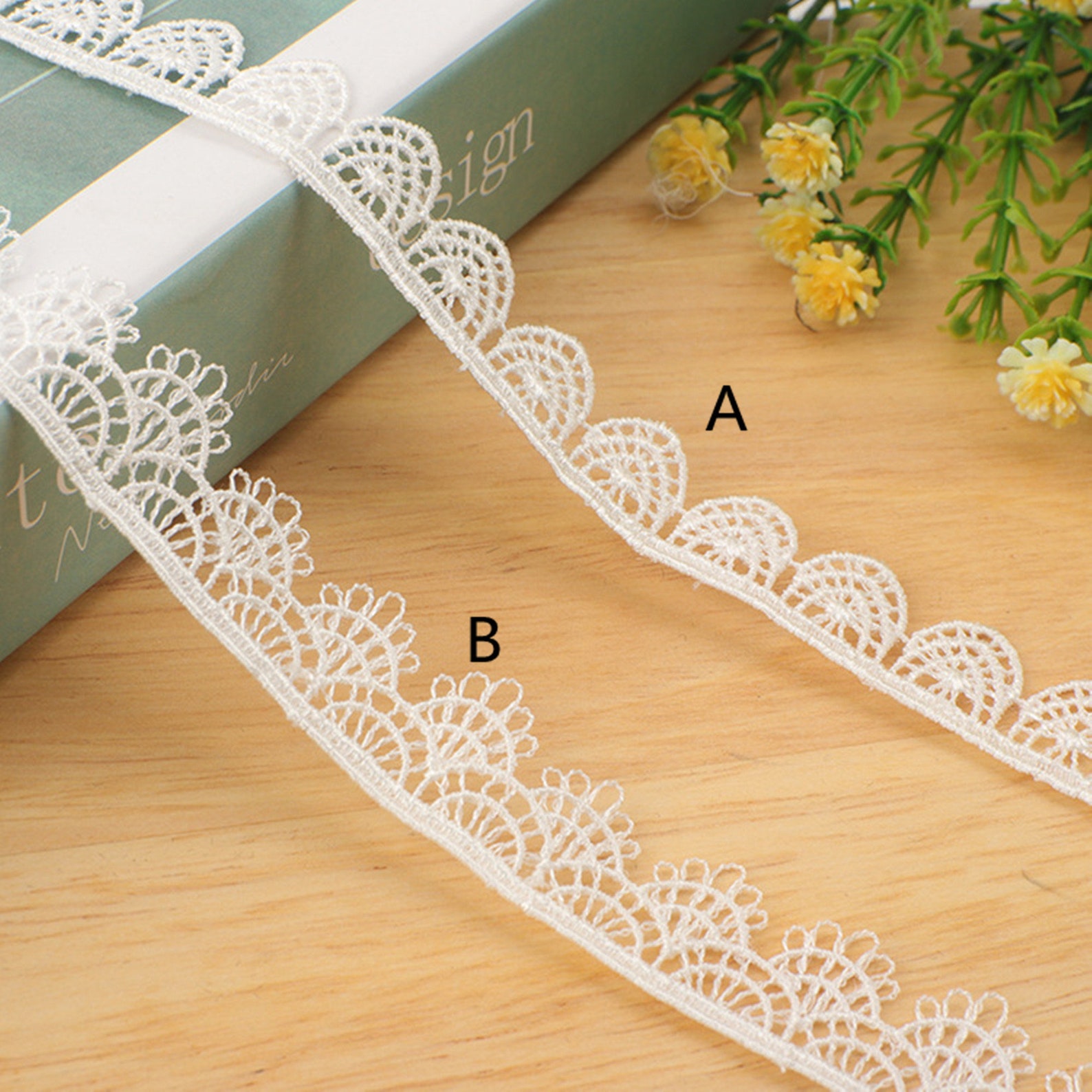 Narrow Lace Trim off White Lace Trim Venice Lace Trim | Etsy