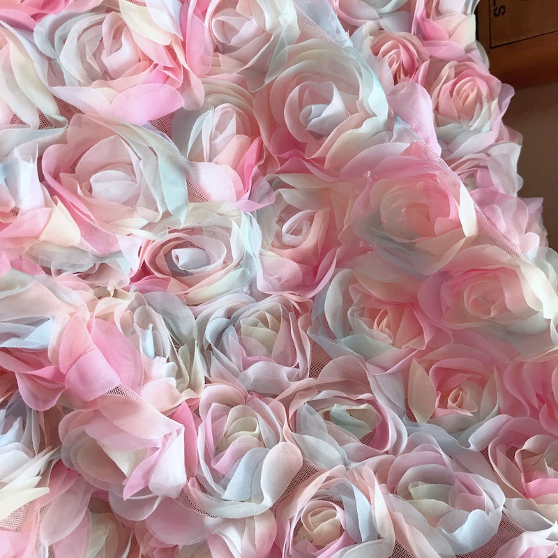 Rosette Fabric - Etsy