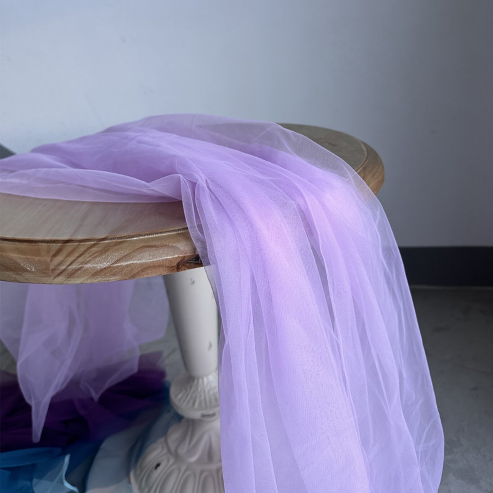 Fairy Tulle, Smooth Soft Purple Tulle Fabric for Wedding Dress, Party ...