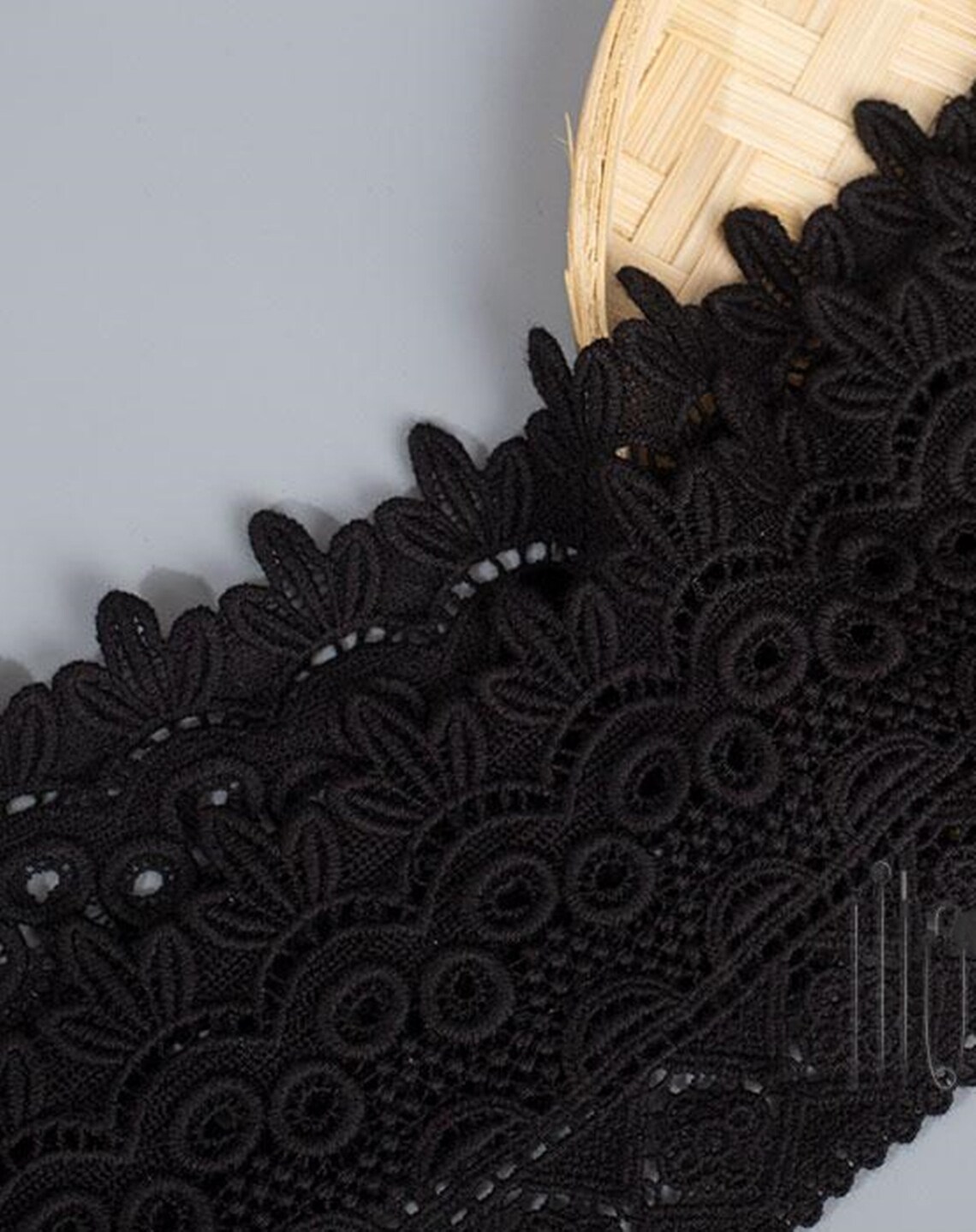 Cotton Lace Trim Embroidered Crochet Lace Vintage Lace Trim | Etsy