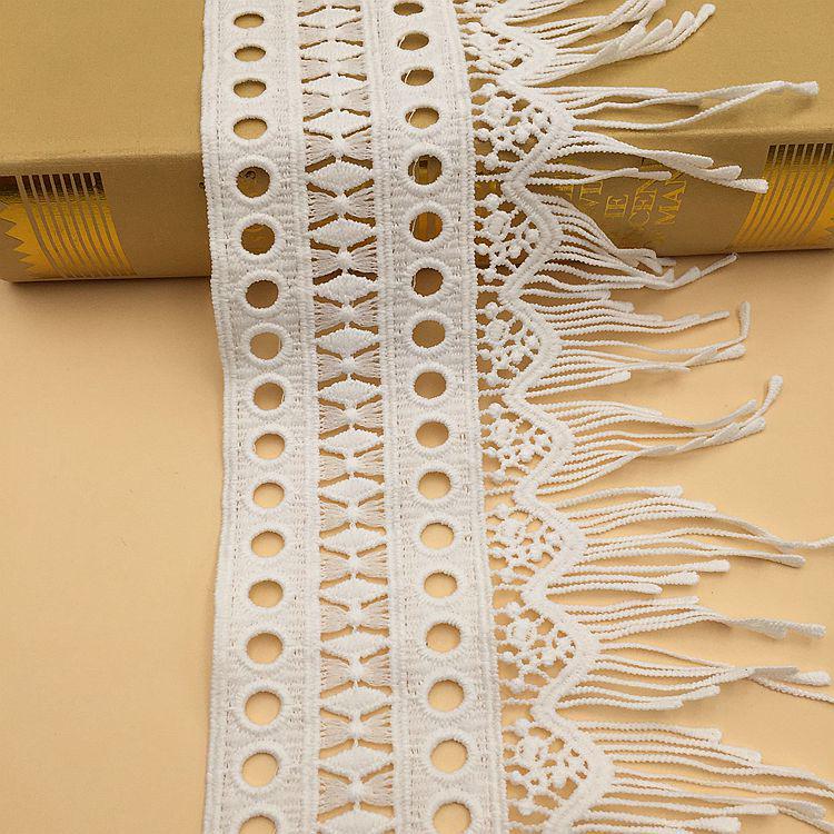 Black Lace Trim, Irregular Tassel Lace Trim, Fringe Lace Trimming for ...