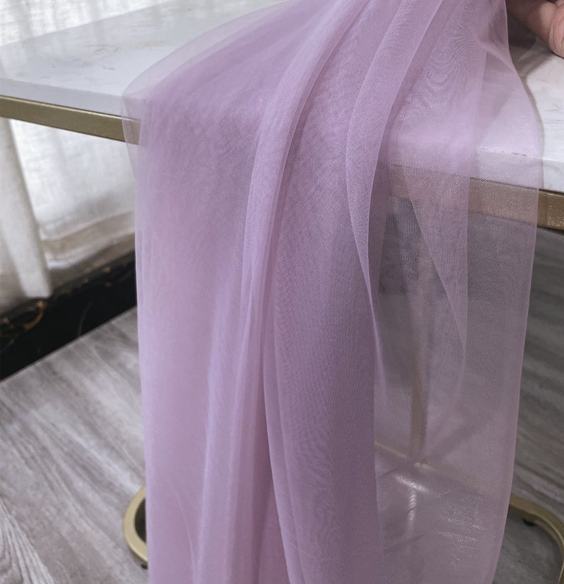 Fairy Tulle, Smooth Soft Purple Tulle Fabric for Wedding Dress, Party ...