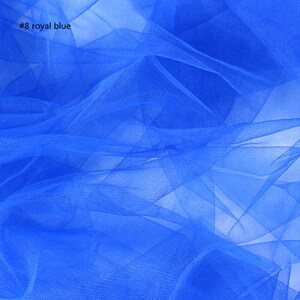 Soft Tulle Fabric 63" Wide Netting Tulle Fabric for Veils, Doll Dress ...