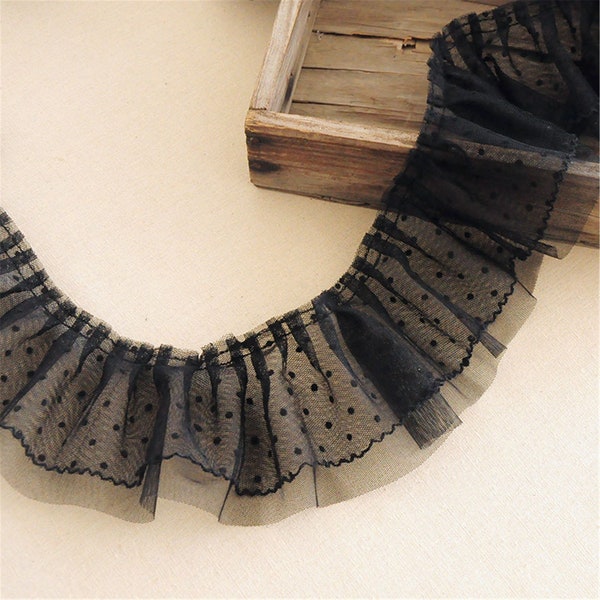 Double Ruffle Lace - Etsy