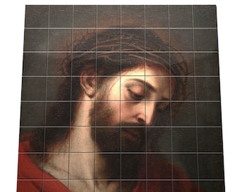 Jesus Tile Mural - Etsy