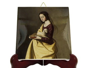 Saint Agnes Icon - Etsy