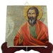 Saint Matthias Icon: Handmade Ceramic Tile, Catholic Art - Etsy