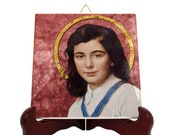 Blessed Laura Vicuña St Lauren Icon on Ceramic Tile - Etsy