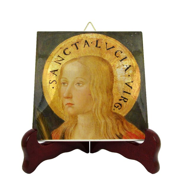 St Lucy Icon - Etsy