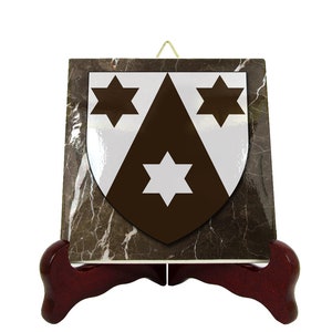 Carmelite Order Coat of Arms Ceramic Tile - Catholic Gift - Etsy
