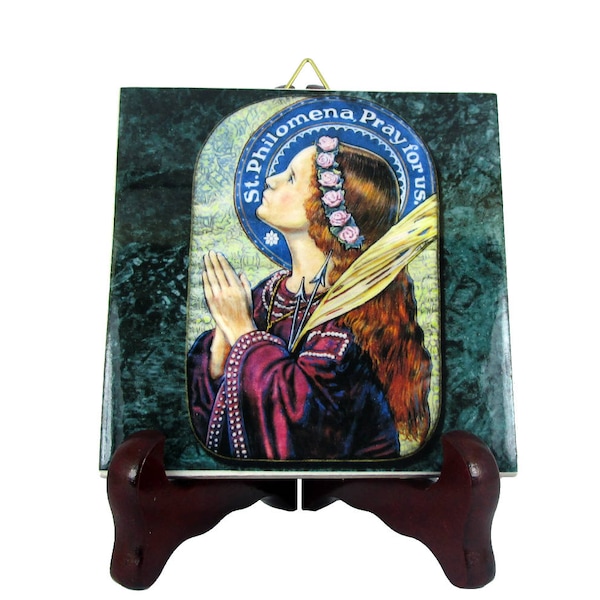 Saint Philomena Art - Etsy