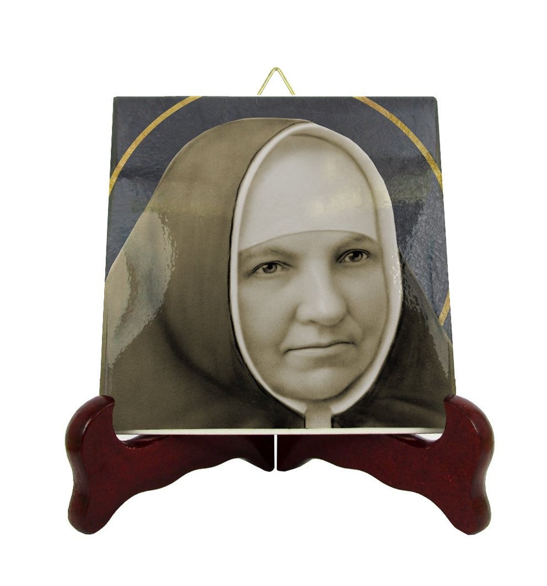Saint Maria Katharina Kasper Icon on Ceramic Tile St Maria Katharina ...